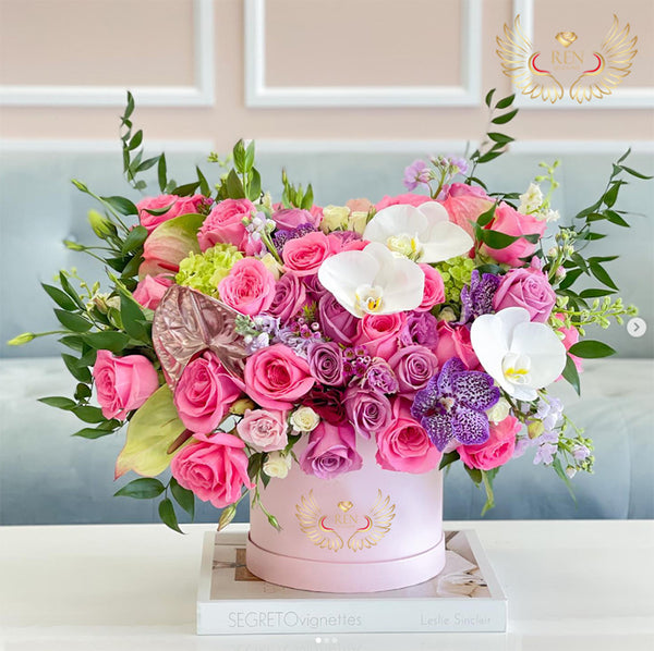 Luxury Rose Arrangement – REN Gift & Flowers LLC